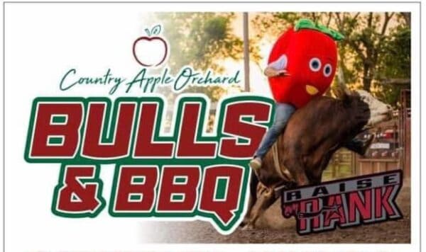 Bulls & BBQ Rodeo with Raise ‘em Rank - Country Apple Orchard